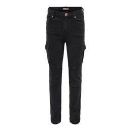 KIDS Only Cargohose »KOGMISSOURI REG LIFE CARGO PNT« Black 146 - N-Gr N-Gr 146 Cargohose von Only Kids