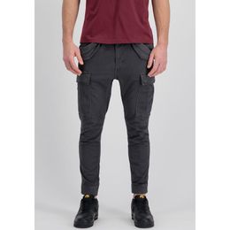 Alpha Industries Cargohose »Airman Pant« vintage grey 32 - N-Gr N-Gr 32 Flag Label auf der Klappe der linken Cargotasche