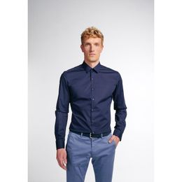 Eterna Langarmhemd &raquo;SUPER SLIM&laquo; NON IRON (b&uuml;gelfrei) navy 43 - Normalgr&ouml;&szlig;en Normalgr&ouml;&szlig;en 43 Passform laut Hersteller: Super Slim Fit