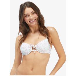 Roxy Bügel-Bikini-Top »Ditsy In Paradise« Brook Green Ditsy In Paradise XL - Cup B Cup B XL Stoff: Gesmokter, weicher,...