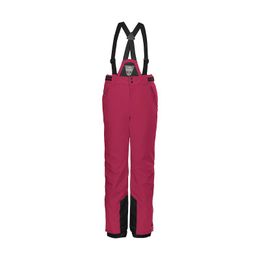 Killtec M&auml;dchen Skihose &raquo;KSW 77 GRLS SKI PNTS&laquo; wasserdicht, atmungsaktiv, abnehmbarer Latz, verst. Seitenriegel lila 164, Normalgr&ouml;&szlig;en