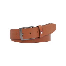 Tommy Hilfiger Ledergürtel »Adan New Leather 3, 5cm« mit Logoprägung Tan