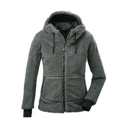 G.I.G.A. by Killtec G.I.G.A. DX BY KILLTEC Fleecejacke &raquo;GW 70 WMN KNTFLC JCKT&laquo; gr&uuml;n 46 46 Kuschelige Teddy Fleecejacke mit Kapuze