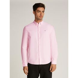 Tommy Jeans Langarmhemd »TJM ENTRY REG OXFORD SHIRT« mit Logoprägung Ballet Pink L - N-Gr N-Gr L Langarmhemd von Tommy Jeans in Regular Fit, ideal...