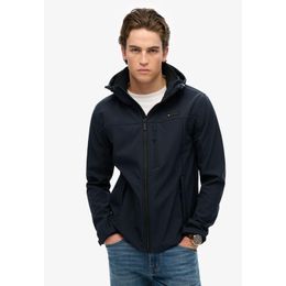 Superdry Damen Outdoorjacke &raquo;HOODED SOFT SHELL TREKKER JKT&laquo; mit Kapuze blau M