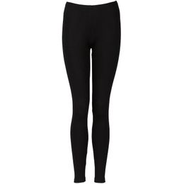 TRIGEMA Leggings »Leggings aus Baumwolle/Elasthan« schwarz 92 - Normalgrößen Normalgrößen 92 Elastischer Feinripp