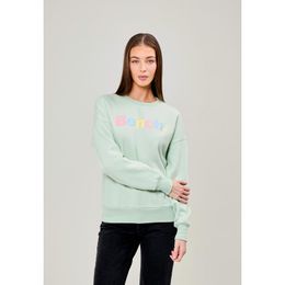 Bench. Damen Sweatshirt &raquo;ELIO_SWEATSHIRT&laquo; gr&uuml;n 40