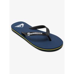 Quiksilver Sandale »Molokai« Blue 2 12(45) 12(45) Flexibles, synthetisches, an 3 Punkten...