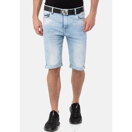Cipo & Baxx CIPO & BAXX Jeansshorts ICEBLUE 31 - N-Gr N-Gr 31 Sehr bequeme Passform, ideal für den Alltag