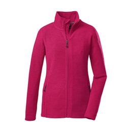 Killtec Fleecejacke »WMN FLC JCKT 8« pink 44 44 Damen Fleecejacke mit Stehkragen