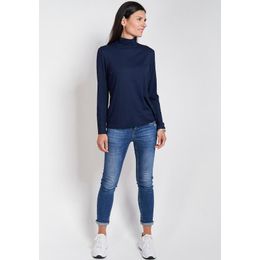 Seidel Moden Rollkragenshirt im Basic-Style, MADE IN GERMANY navy 48 48 Unifarbenes Rollkragenshirt von Seidel Moden