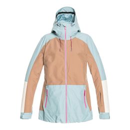 Roxy Snowboardjacke »Ravine« Stone Blue S S 10K Roxy DryFlight Technologie für bessere...