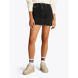 Tommy Jeans Jeansrock &raquo;MOM SKIRT BI8080&laquo; in schwarzer Waschung, in Mini-L&auml;nge Denim Black 33 33 Jeansrock von Tommy Jeans