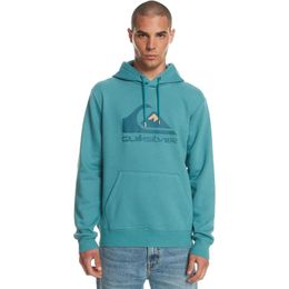 Quiksilver Hoodie »Big Logo« Brittany Blue S S Stoff: Baumwoll-Polyester-Mischgewebe [280...