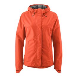 Gonso Fahrradjacke »SAVE JACKET ESSENTIAL W« Damen Regenjacke wind- und wasserdicht, Radjacke mit Kapuze hellrot 46 46 Etwas weitere Passform