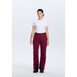 Skihose Icepeak "Icepeak FLASHER", Damen, Gr. 38, N-Gr, wine, Obermaterial: 100% Polyester. Futter: 100% Polyamid, Hosen