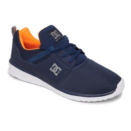 DC Shoes Sneaker »Heathrow« Dc Navy/Orange 4(36) 4(36) Obermaterial aus Micro-Wildleder und Mesh