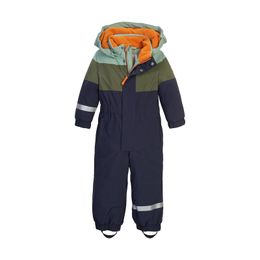 FIRST INSTINCT BY Killtec Overall »FIOW 54 MNS ONPC« Wind- und wasserdichter Schneeoverall mit Fleece u. Colourblock Design grün 86/92 -...