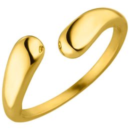 PURELEI Fingerring &raquo;Schmuck Geschenke Ohui Ring&laquo; gelbgoldfarben 54 Schlicht und zugleich au&szlig;ergew&ouml;hnlich: der leicht ge&ouml;ffnete Ohui Ring