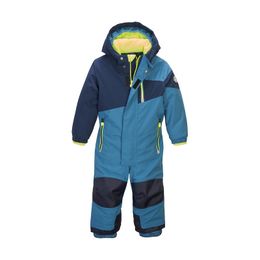 Killtec Overall »Overall Mini Colourblock« Wasserdichter, atmungsaktiver Overall mit Fleece und Reflektoren navy 122/128 122/128 Skioverall mit...
