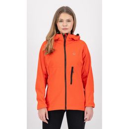 LPO Fleecejacke »NELLY WMN« mandarin 40 (M) 40 (M) wind- und wasserabweisendes Material für optimalen Schutz bei wechselhaften Wetterbedingungen