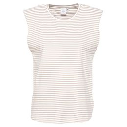 Ichi Top Damen Gr&ouml;&szlig;e XXXL creme / karamell