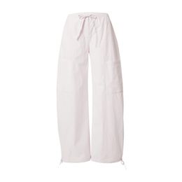 WEEKDAY Pants female Pink size 34