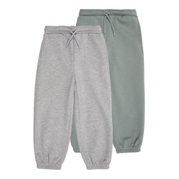 ABOUT YOU Pants 'Yara' girl Grey, Green size 98/104