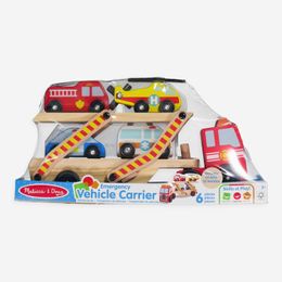 Melissa & Doug 6-teiliges Emergency Vehicle Carrier-Spielset
