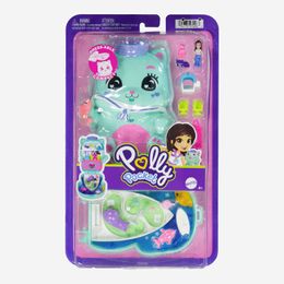 Mehrfarbiges Polly Pocket Set Sail Kitty Compact