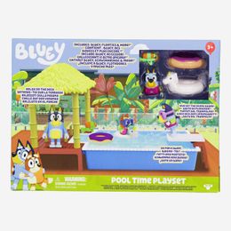 Mehrfarbiges Bluey Pool-Spielset