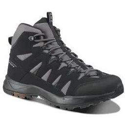 Wanderschuh Icepeak "AURA MC MR", Damen, Gr. 46, grau (lead, grau), Synthetik, Textil, Schuhe Wanderschuh, wasserdicht