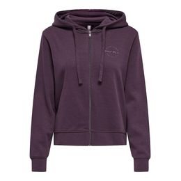 Only Play Zip-Up Hoodie 'ONPJoni' female Purple size XS