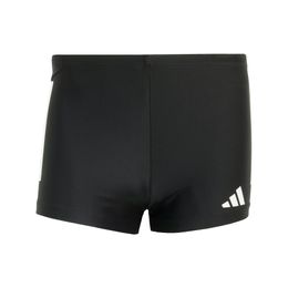 adidas Performance Sportbadeshorts '3-Stripes Swim Boxers' Herren Gr&ouml;&szlig;e S/M schwarz / wei&szlig;