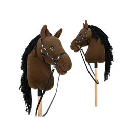Pink Papaya Hobby Horse " Blaze - Small " in dark brown | Gr.: onesize