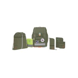 Lässig Lässig Schulranzen Set 7-teilig, Boxy Unique olive | Gr.: onesize