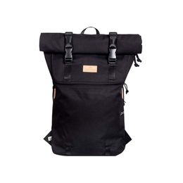 Doughnut Christopher Reborn 18 - Rolltop Rucksack 15" 45 cm (black x grapefruit) in schwarz | Gr.: onesize