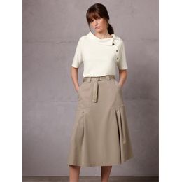 CR&Eacute;ATION L creation L Lyocell-Polyester-Rock in beige | Gr.: 36