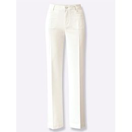 CR&Eacute;ATION L creation L Bootcut-Jeans in ecru | Gr.: 40