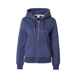 Superdry & Co Zip-Up Hoodie 'Essential' female Blue size 36