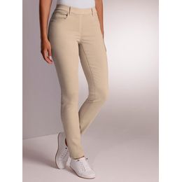 Ascari Schlupfjeans in beige | Gr.: 40