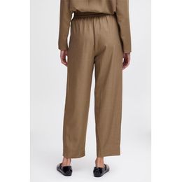 b. young BYMMMIDDE BARREL PANTS - relaxed fit in Walnut Melange | Gr.: 42