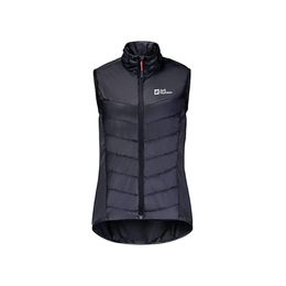Jack Wolfskin Funktionsweste MOROBBIA INS VEST W in Schwarz | Gr.: M