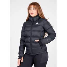 Gorilla Wear Pufferjacke - Rachel- Schwarz | Gr.: XL