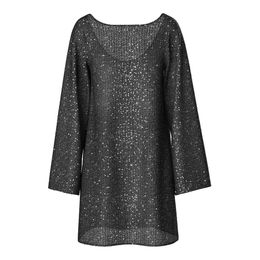 Pieces Kleid Damen Gr&ouml;&szlig;e 42 schwarz Winterkleid