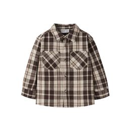name it Hemd Jungen Gr&ouml;&szlig;e 104 beige / braun