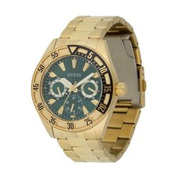 Guess Analog Watch 'LETTERMAN' male Gold size One Size