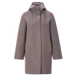 LangerChen Damen-Wollparka XL Mauve