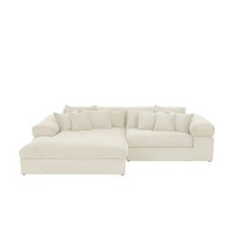 Smart Ecksofa Lianea creme Maße (cm): B: 291 H: 86 T: 208.0 » Höffner