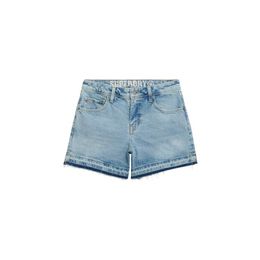 Superdry Shorts Damen Gr&ouml;&szlig;e 43 blue denim